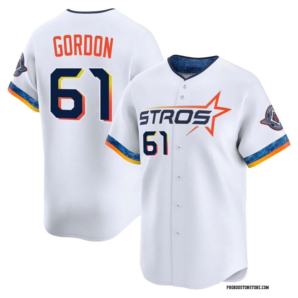 Colton Gordon Men's Limited Houston Astros White 2025 City Connect ...